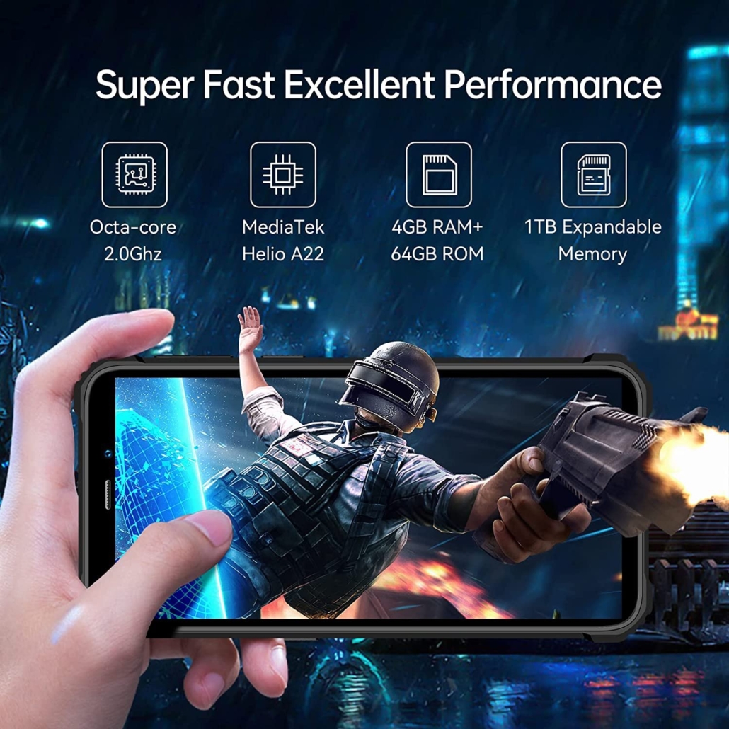 OUKITEL WP20 PRO 64GB 4GB RAM RESISTENTE 6300MAH